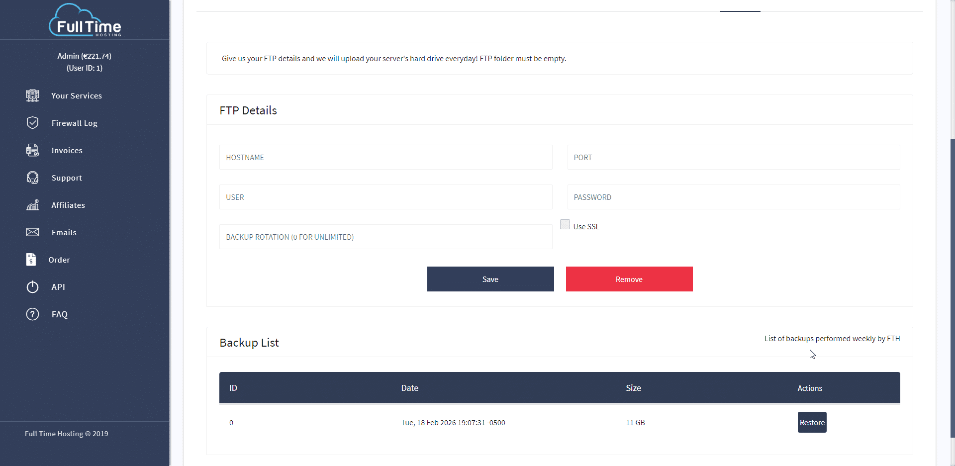 Powerful VPS Hosting, Game Server, Web Hosting - Full Time Hosting
